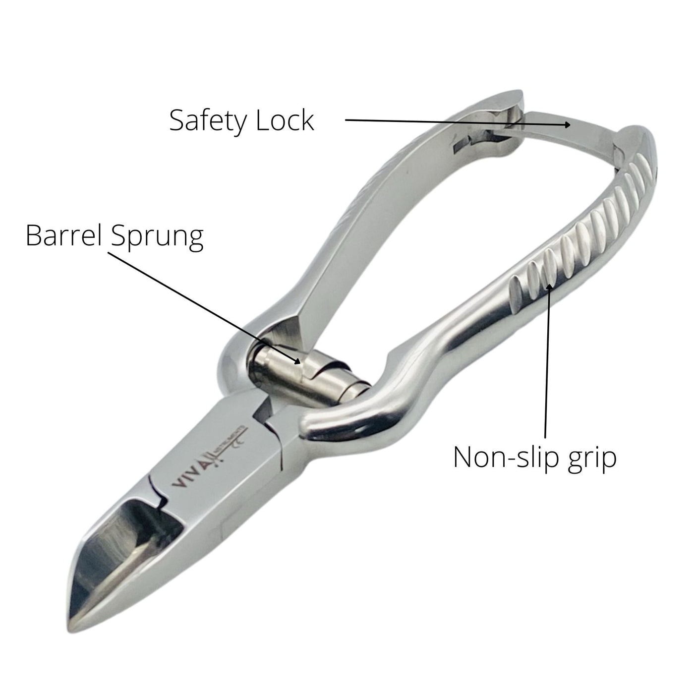 Toenail Clippers Nipper For Thick Nails Chiropodist Tools - Viva
